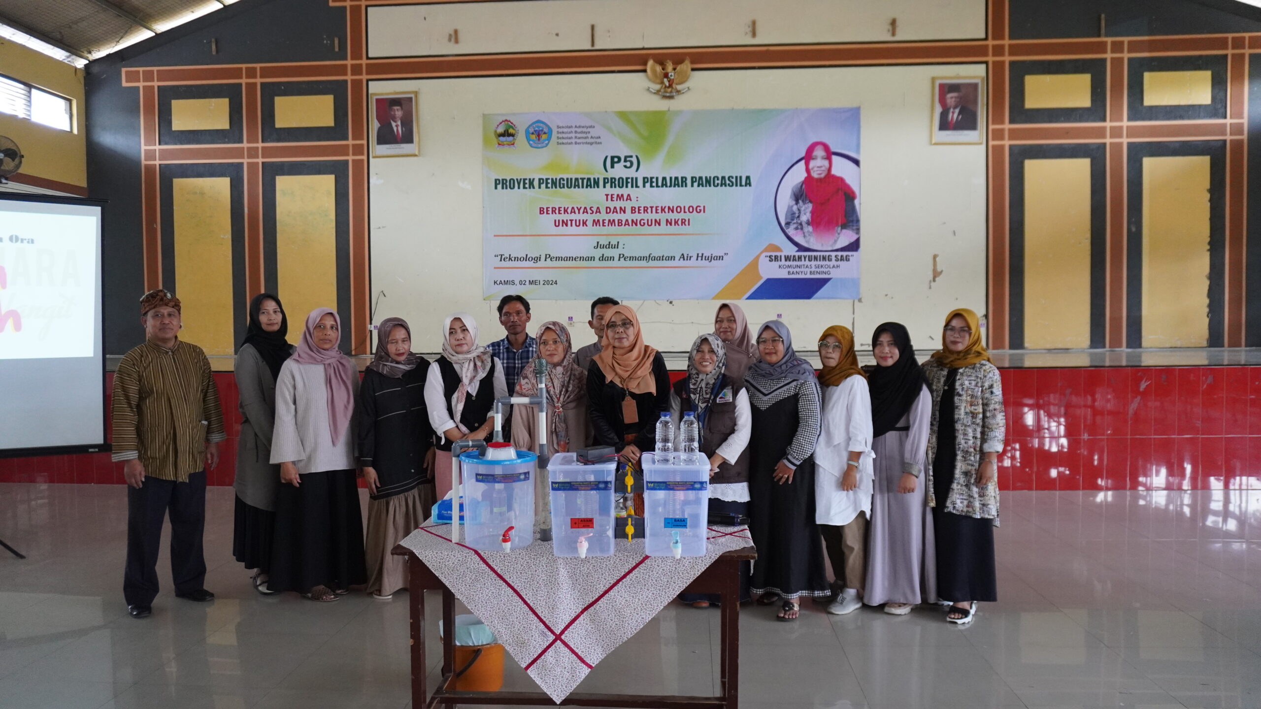 SMANPA Kembangkan Alat Penampung Air Hujan – SMA Negeri 1 Parakan